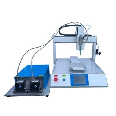 China Robotsung Automatic Electric Epoxy Resin Glue Dispenser Robot Glue Dispensing Dome Epoxy Sticker Machine 220v/110v for sale