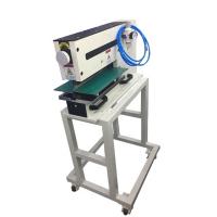 China Cheap Manual Slide Circular Blade Aluminum Base Board Rf4 Pcb Depanelizer Copper Substrate Cutting Machine Separator Splitter for sale