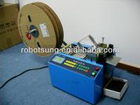 China Automatic PVC Roll Electrical Tape Cutting Machine New Ribbon Cutting Equipment 1-100mm Width Used Alloy Pipe Cutting Machine for sale