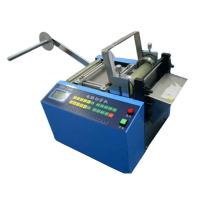 China Automatic Latex Tube Cutter PVC Heat Shrinking Tube Cutting Machine for Automation Assebbley Line for sale