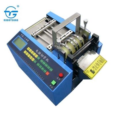 China Micro Computer Paper Automatic Strip Tintie Cotton Rags Double Sided Tape Girdles Rotary Bobbin Paper Cutting Machine for sale