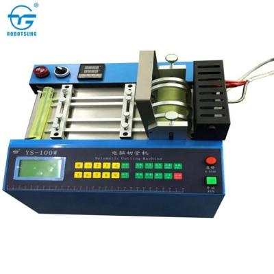 China Factory Price Automatic Hot Knife Nylon Belt Polyester Webbing Ribbon Satin Tape Cutting Machine for PVC PP Elastic Band for sale