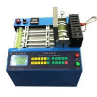 China Aluminium Auto Rubber Tube Cutter Automatic Heat Shrink Tube Cutting Machine Tape Roll Cutting Machine for sale