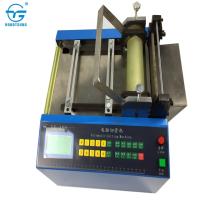 China Hot Sale Automatic Oscillating Synthetic Materials Hot Knife Cutting Machine for Braided Tapes Webbing Belts Bag Handles for sale