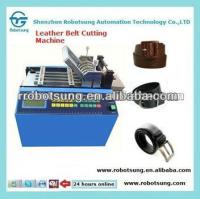 China Automatic Brand New Computer Hot and Cold Ribbon Tape Cutting Machine From Guangzhou Webbing and Satin Zipper Cutting Machine for sale