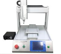 China Fast Sale Wood Cased Electrically Driven Epoxy Glue Dispensing Machine for Sticker for Chemical Applications Core Engine for sale