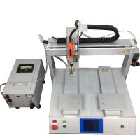 China Full-automatic 3 Axes Robot High Precision Auto Feeding Screwdriver Machine with Two Working Tables for sale