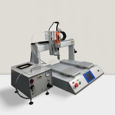 China Automatic Vacuum Suction Locking Screws Machine Fasten Screw CNC Screwdriver Machine with Feeder for Non Head Screw for sale