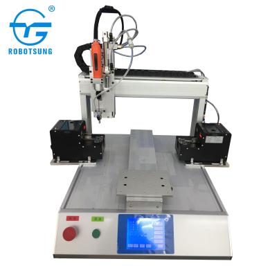 China Automatic Desktop Robotic Screw Tightening Machine Auto Screw Feed Machine Screwdriver with a Feeder for sale