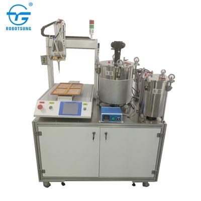 China Factory Automatic AB Glue Potting Machine CE Certified Electric Two-Component AB Dispenser High Viscosity Glue for Wood for sale