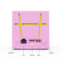 China CPE Wifi 4G LTE Home Router UL / DL Speeds Supports Home Page / Connection Status for sale