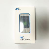 China CAT 4 4G LTE WiFi Router With LCD Dual Antenna ZX297520V3 2100mAh Battery for sale