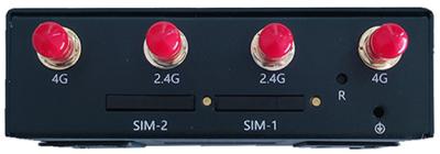 China DC 12V / 1A Cat 4 4G Industrial LTE Router 150Mbps / 50Mbps Rate Frequency for sale