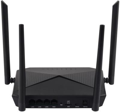 China 2.4GHz 150Mbps / 50Mbps 4G LTE WiFi Router MT7628NN CPU 5dBi / 3dBi Antenna for sale