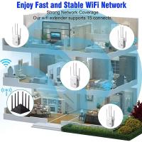 China Long Range 1200mbps 5g Wifi Booster Outdoor WiFi Extender Dual Band 2.4G 5GHz Wifi Repeater With Ethernet Port For Home for sale