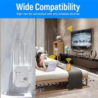 China Long Range 1200mbps 5g Wifi Booster Outdoor WiFi Extender Dual Band 2.4G 5GHz Wifi Repeater With Ethernet Port For Home for sale
