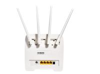 China Unlock 300Mbps Cat 6 CPE 4G LTE Modem CPE Wifi Router Wireless LTE 4G WiFi Router With 4000mah Battery for sale