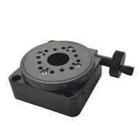China 360 Manual Rotation Stage Quick Adjustment Hollow Countertop Can Be Added for sale