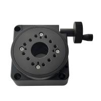 China 360 Manual Rotation Stage Quick Adjustment Hollow Countertop Can Be Added for sale