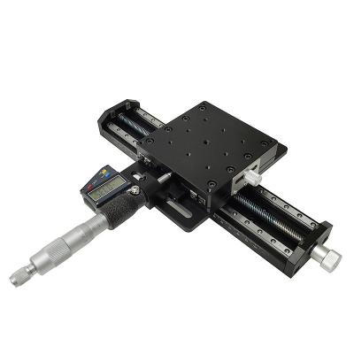 China Differential Head Large Lead Manual Stage Long Stroke Two Axis Slide for sale