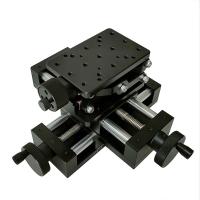 China Xyz Three Axis Displacement Manual Lab Jack Linear Stage With Handwheel for sale