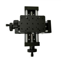 China Xyz Three Axis Displacement Manual Lab Jack Linear Stage With Handwheel for sale