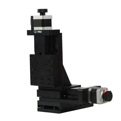 China Aluminium Alloy Motorized Xyz Stage Three Axis Displacement Micro for sale