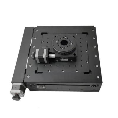 China Motorized Three Axis Combined Heavy Duty Rotation Stage Xy Translation Z Axis Lifting for sale