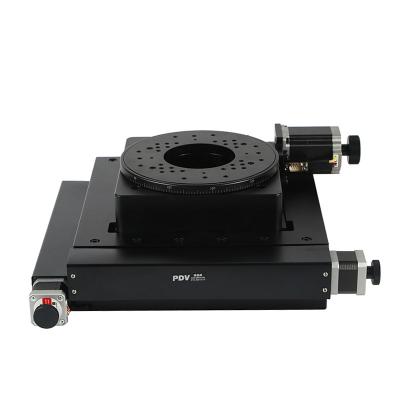China Xyr Angle Motorized Rotation Stage Left And Right Adjustment Xy Axis Travel 100mm for sale