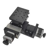 China Two Dimensional Combined Stage Motorized Lab Jack For Ultra Thin Linear Stage for sale
