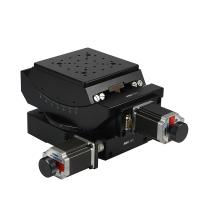 China Precision Displacement Motorized Goniometer Stages 360 Rotary Table for sale