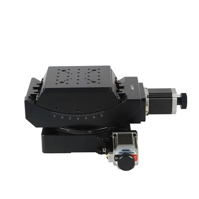 China Precision Displacement Motorized Goniometer Stages 360 Rotary Table for sale