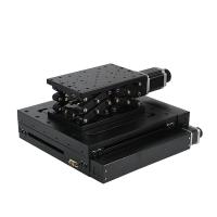China High Precision Integral Combined Motorized Xyz Stage Double Axis Sliding Z Axis Lifting for sale
