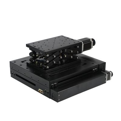 China High Precision Integral Combined Motorized Xyz Stage Double Axis Sliding Z Axis Lifting for sale