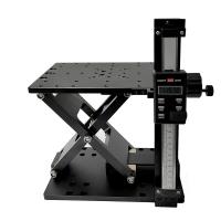 China Z Axis Lifting Table Manual Slide Stage Large Load Hand Operated for sale