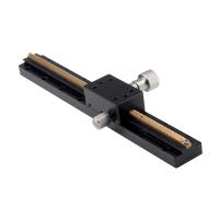 China Dovetail Trough Rack And Pinion Manual Stage Linear Sliding Long Stroke for sale