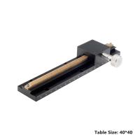 China X Axis Precision Displacement Manual Linear Stage Fine Tuning Frame Dovetail Trough for sale