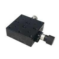 China Fine Tune Manual Linear Stage One Dimensional Mobile X Axis Linear Sliding Table for sale