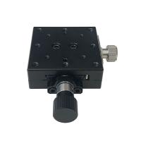 China Fine Tune Manual Linear Stage One Dimensional Mobile X Axis Linear Sliding Table for sale