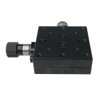 China Adjustable Sliding Manual Rotation Stage Optical Precision Horizontal Moving Platform for sale