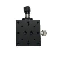 China Adjustable Sliding Manual Rotation Stage Optical Precision Horizontal Moving Platform for sale