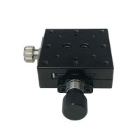 China Adjustable Sliding Manual Rotation Stage Optical Precision Horizontal Moving Platform for sale