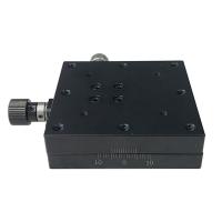 China Micro Adjusting Stages Manual Screw Driven Light Load Displacement Right Hand Locking for sale