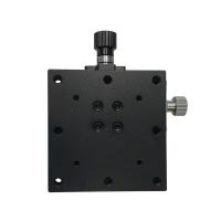 China Micro Adjusting Stages Manual Screw Driven Light Load Displacement Right Hand Locking for sale