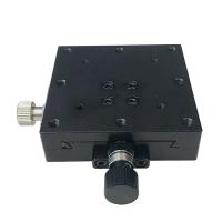 China Micro Adjusting Stages Manual Screw Driven Light Load Displacement Right Hand Locking for sale