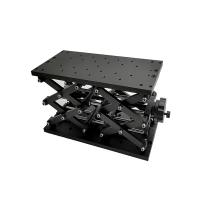 China Large Stroke Manual Lab Jack High Bearing Capacity Grinding Screw Drive for sale