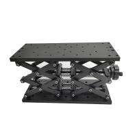 China Z Axis Manual Lifting Stage 240mm Large Travel High Low Adjustment Platform for sale