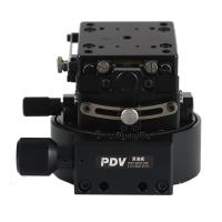 China Adjustment Manual Goniometer Stage 360 Degree Rotation Platform Combined Mobile for sale
