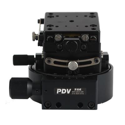 China Adjustment Manual Goniometer Stage 360 Degree Rotation Platform Combined Mobile for sale