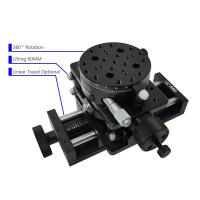 China Fine Adjustment Stages Manual Xyz Three Axis Translation Lift Rotation Displacement for sale